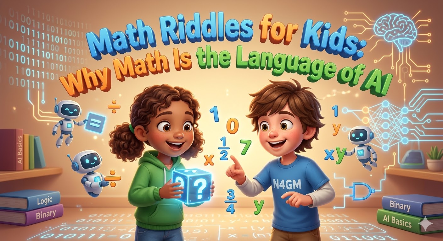 Math Riddles for Kids: Why Math Is the Language of AI